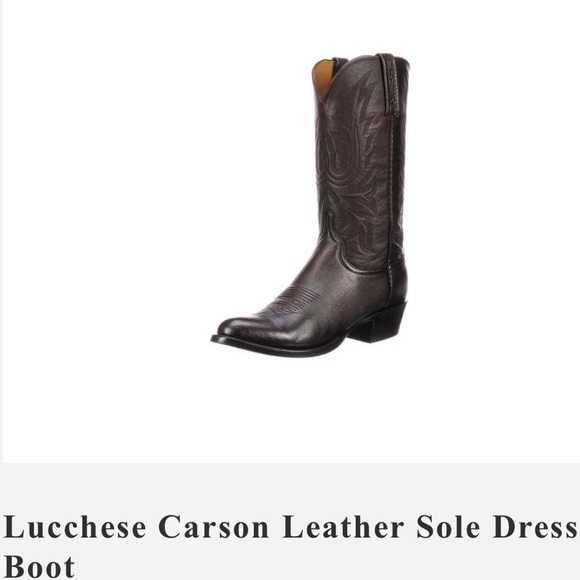 Lucchese | Shoes | Lucchese Mens Leather Boots | Poshmark